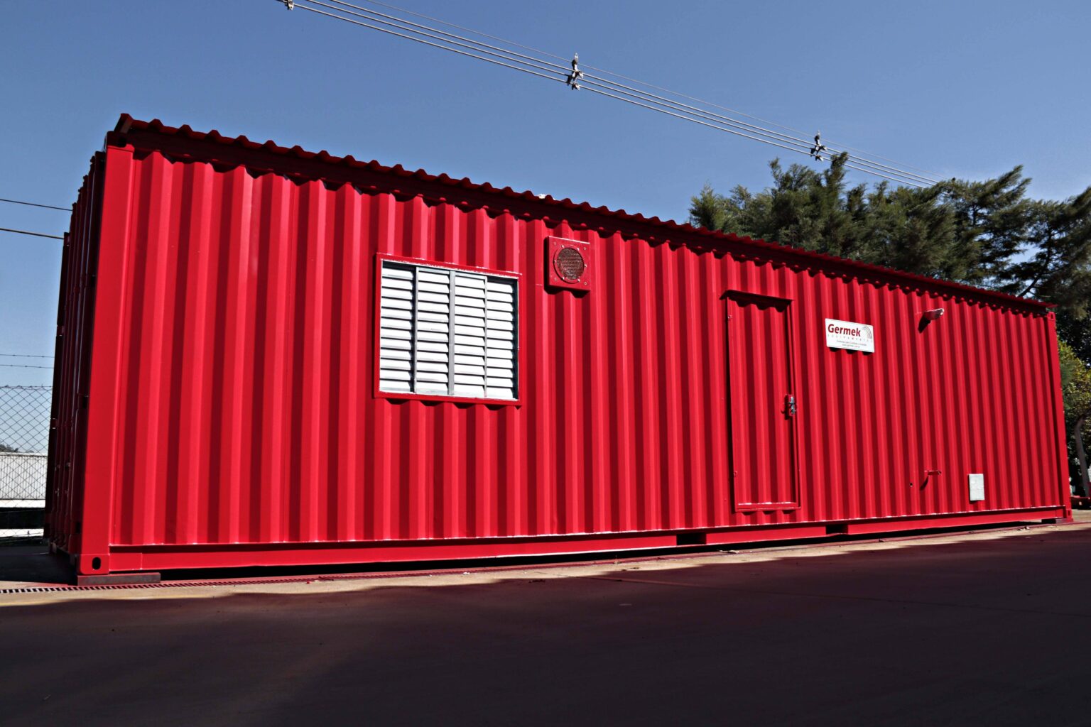 Container Casa de Bomba - Germek Equipamentos
