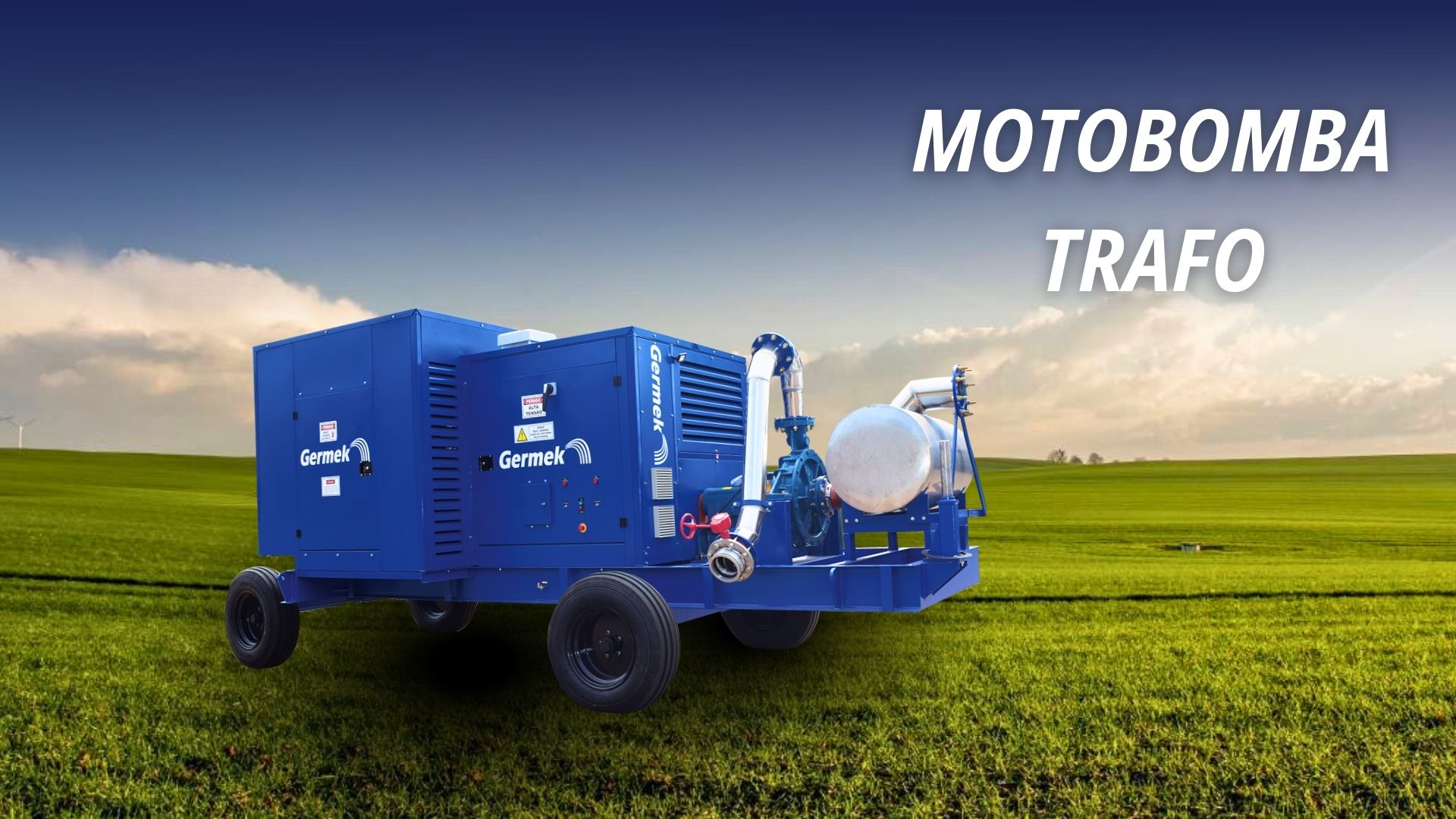 Carreta MotoBomba Trafo - Germek Equipamentos