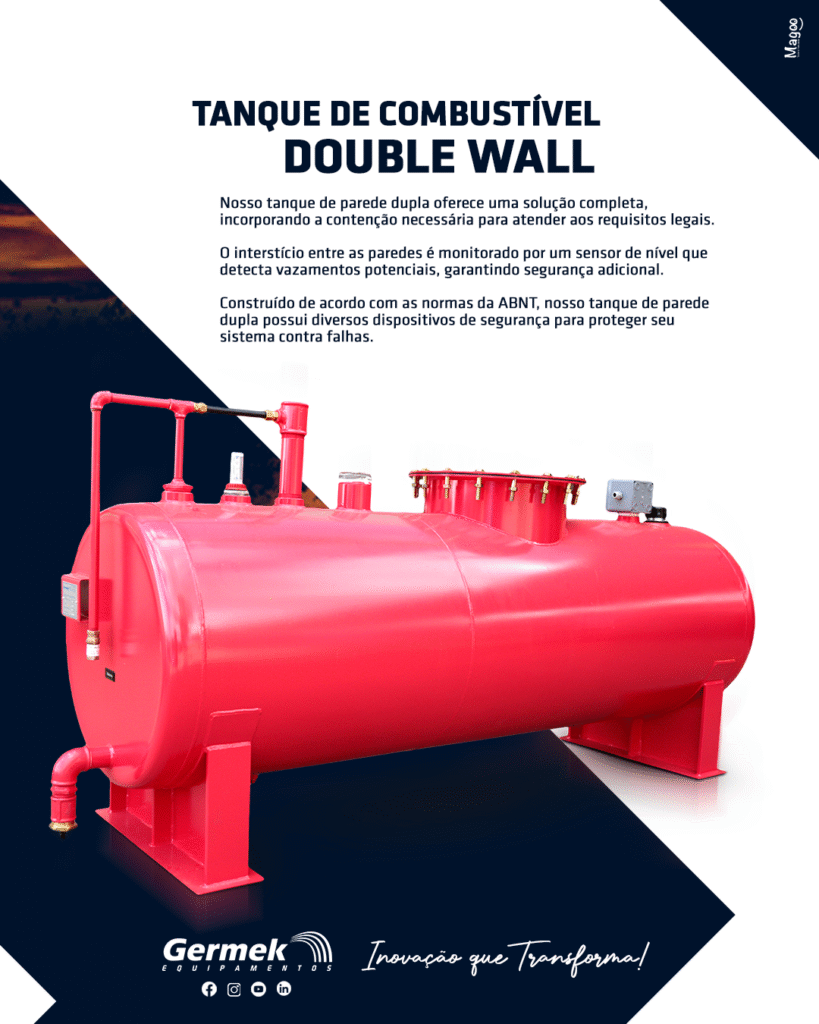 TANQUES DE COMBUSTÍVEL-DOUBLE WALL - Germek Equipamentos